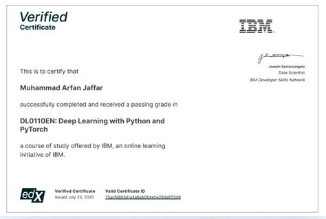 Arfan Jaffar On Linkedin Deep Learning With Python And Pytorch