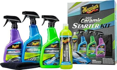 Meguiars Hybrid Ceramic Starter Kit Premium Car Detailing Kit
