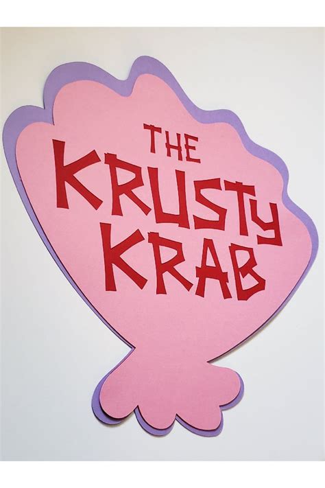 Spongebob Sign Spongebob Birthday Spongebob Party Etsy Spongebob