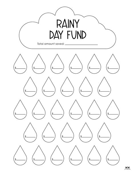 Car Savings Tracker Printable