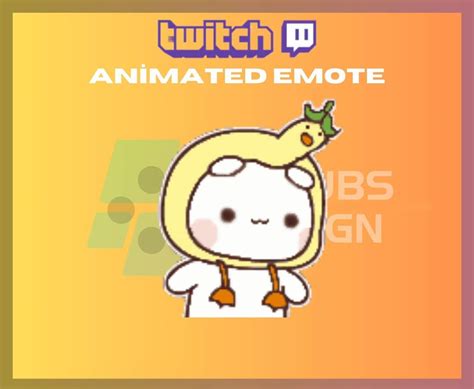 Animated Twitch Emote Wiggle Emote Duck Hat Emote Cute Emote Bear Emote For Streamers