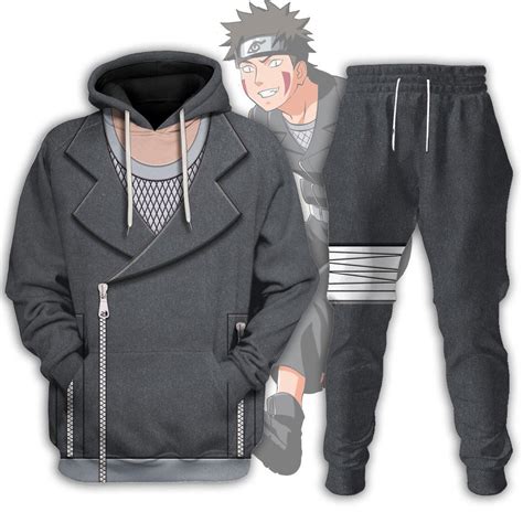 Kiba Naruto Cosplay Hoodie T Shirt Sweatpants