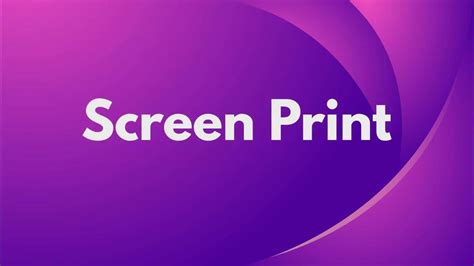 Print Method Screen Print Youtube