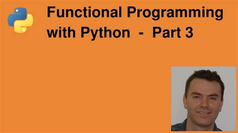 Functional Programming With Python Part Map YouTube