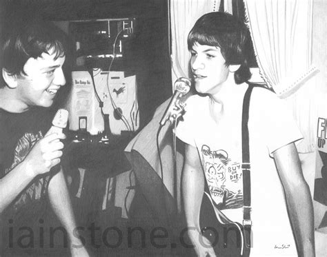 Young Ween Pencil Drawing Print Etsy