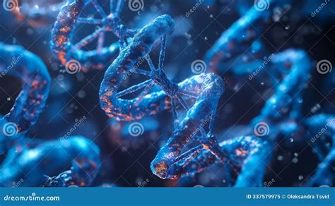 Single Cell Revealing The Complexity And Order Within Its Dna Structure Stock Image Image Of