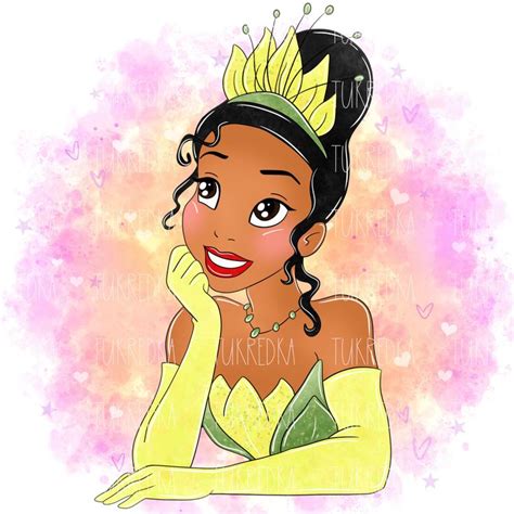 Princess Tiana Clip Art Princess And The Frog Png Clip Art Cartoon