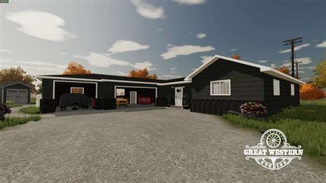 Ranch Style House V10 Fs22 Mod Farming Simulator 22 Mod
