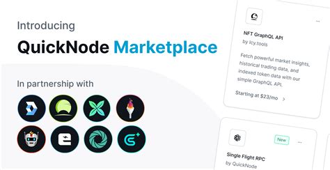 Introducing Quicknode Marketplace