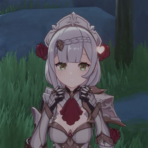Noelle Cute Anime Character Anime Music Game Character