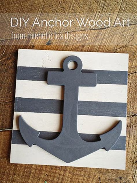 Diy Anchor Wood Art