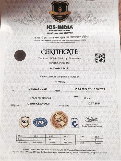 nayana n s on linkedin 🎓🔥 proud to have completed the python course