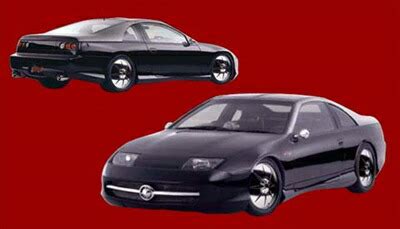 【楽天市場】z32 Fairlady Z Black×metal バレットバンパーインサート：autostyle