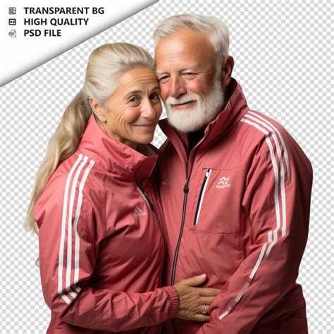 Premium Psd Romantic Old German Couple Valentines Day With Kissing Pr
