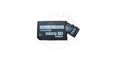 Adapter Memory Stick Pro Duo Microsd Psp