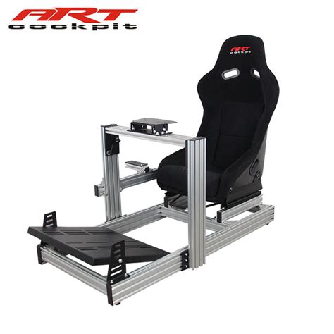 3090 Aluminum Game Sim Racing Simulator Rig Cockpit Seat Handbrake Sim