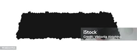 가장자리가 찢어진 종이 조각 오래 된 파피루스 또는 지도 질감입니다 찢어진 골판지 태그 라벨 스티커 빈 검은 사각형 텍스트 상자