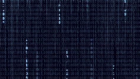 Binary Code Animation Background Stock Video Pond