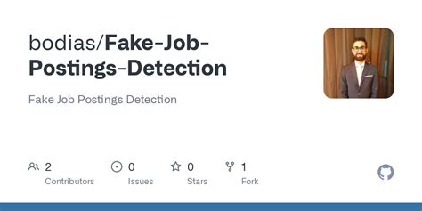 Github Bodiasfake Job Postings Detection Fake Job Postings Detection