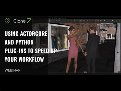 Free Video Using Actorcore And Python Plug Ins To Speed Up Your