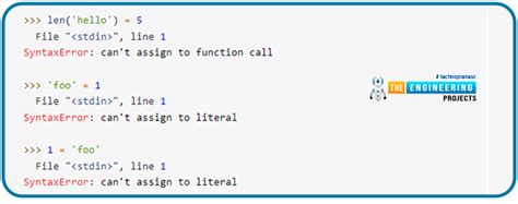 Python Syntax Errors The Engineering Projects
