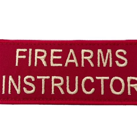 Firearms Instructor Etsy