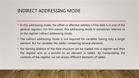 Overview Of Assembly Language Pptx
