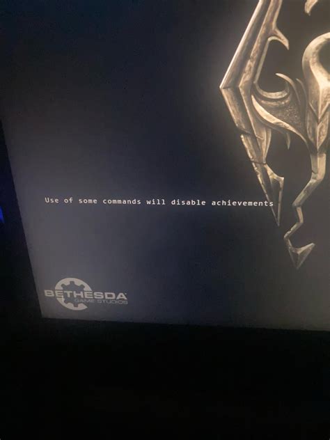 which console commands disable which achievements 🤔 r skyrim