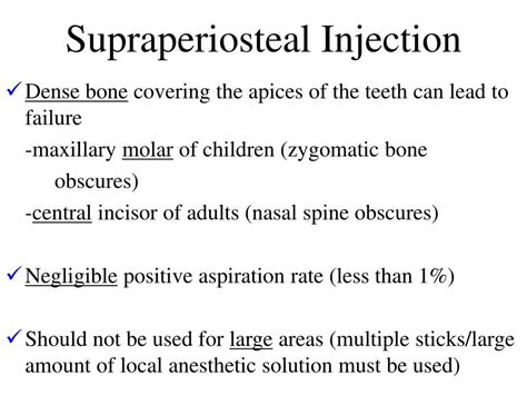 Ppt Maxillary Injection Techniques Powerpoint Presentation Free