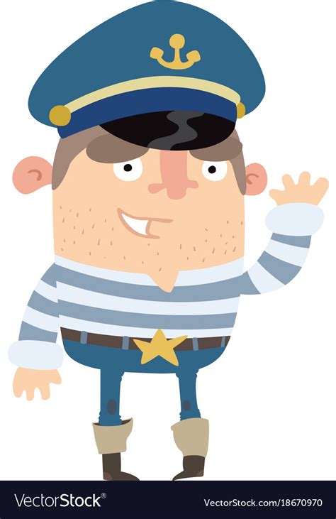Sailor Royalty Free Vector Image Vectorstock