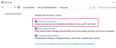 How To Create USB Recovery Drive In Windows 10 With Steps