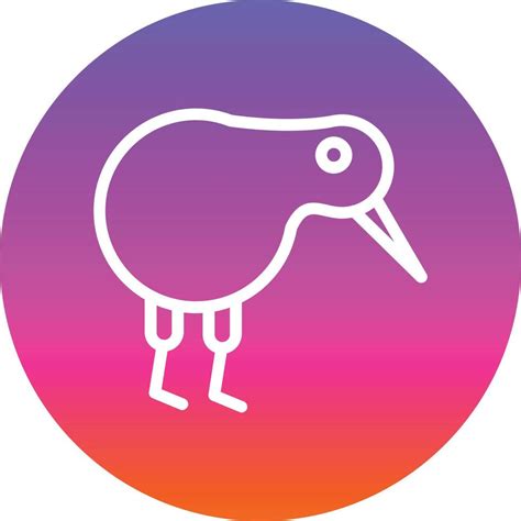 Kiwi Bird Vector Icon Design 14967695 Vector Art At Vecteezy