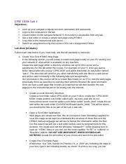 CPSC 1030 Lab 1 1 Docx CPSC 1030 Lab 1 Objectives Look Up Your Langara Computer Account
