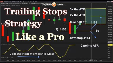 ninjatrader trailing stop guide for price action