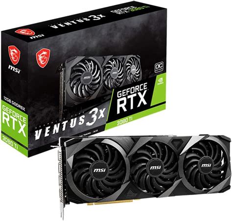 MSI GeForce RTX 3080 Ti VENTUS 3X 12G OC Gaming Grafikkarte - NVIDIA ...