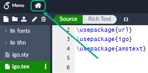 exporting your work from overleaf overleaf online latex editor