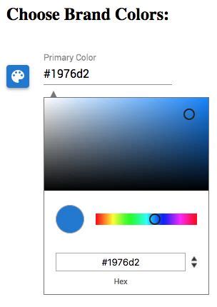 ColorSampleComponent Brand Colors Angular Cover