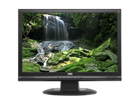 Aoc 19 Active Matrix Tft Lcd Wxga Lcd Monitor 5 Ms D Sub Dvi D 912vwa 1