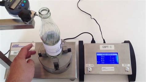 Medidor De Perpendicularidad Excentricidad De Botellas Gbpt Youtube