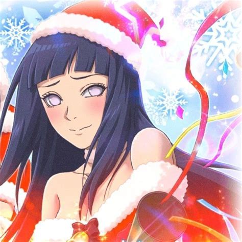 Ícones Hinata Natal 🎅🏻 Personagens De Anime Hinata Personagens