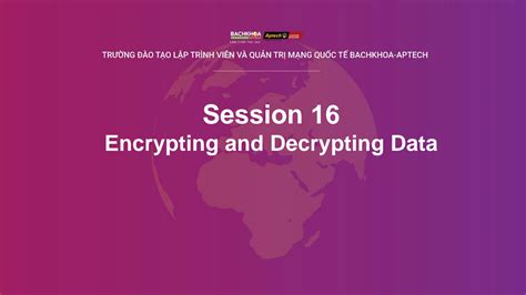 Solution Session 16 Encrypting And Decrypting Data Studypool