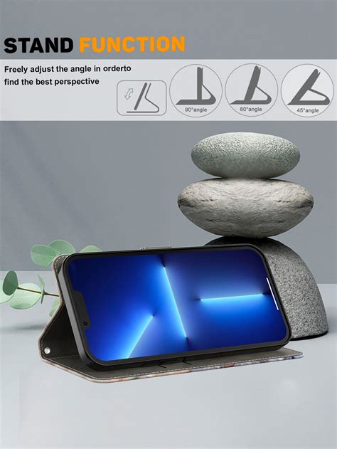 For Oppo A58 A78 A18 A38 A95 A1 5g Patterned Flip Wallet Stand Phone