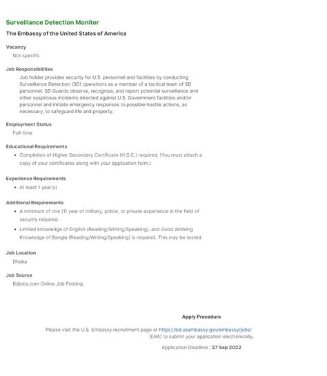 Embassy Job Circular In Dhaka 2022 Lekhapora Bd Jobs