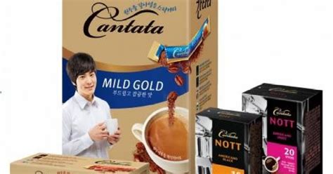 롯데칠성 칸타타 스틱커피 패키지 디자인 리뉴얼