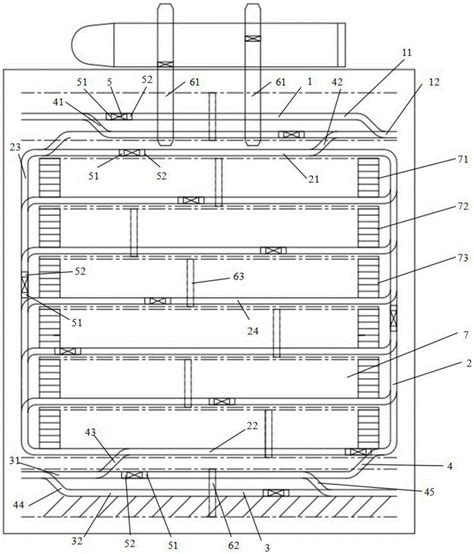 Automatic Rail Transport System Of Container Wharf And Operation Method