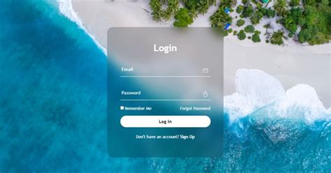 Как создать страницу входа используя Html и Css Make A Login Page