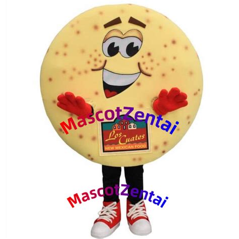 Tortilla Mascot Costume