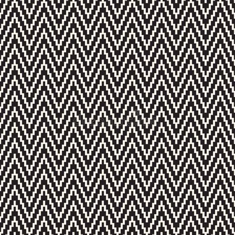 Seamless Zig Zag Geometric Pattern Classic Chevron Lines Tiling Stock
