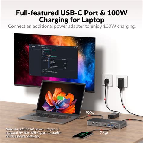 Usb C And Hdmi Dual Monitor Kvm Switch With Docking Station