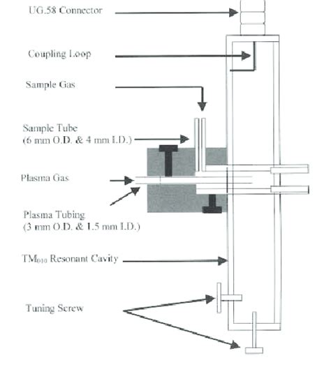 Schematic Diagram Of The Cavity And Plasma Torch Download Scientific Diagram